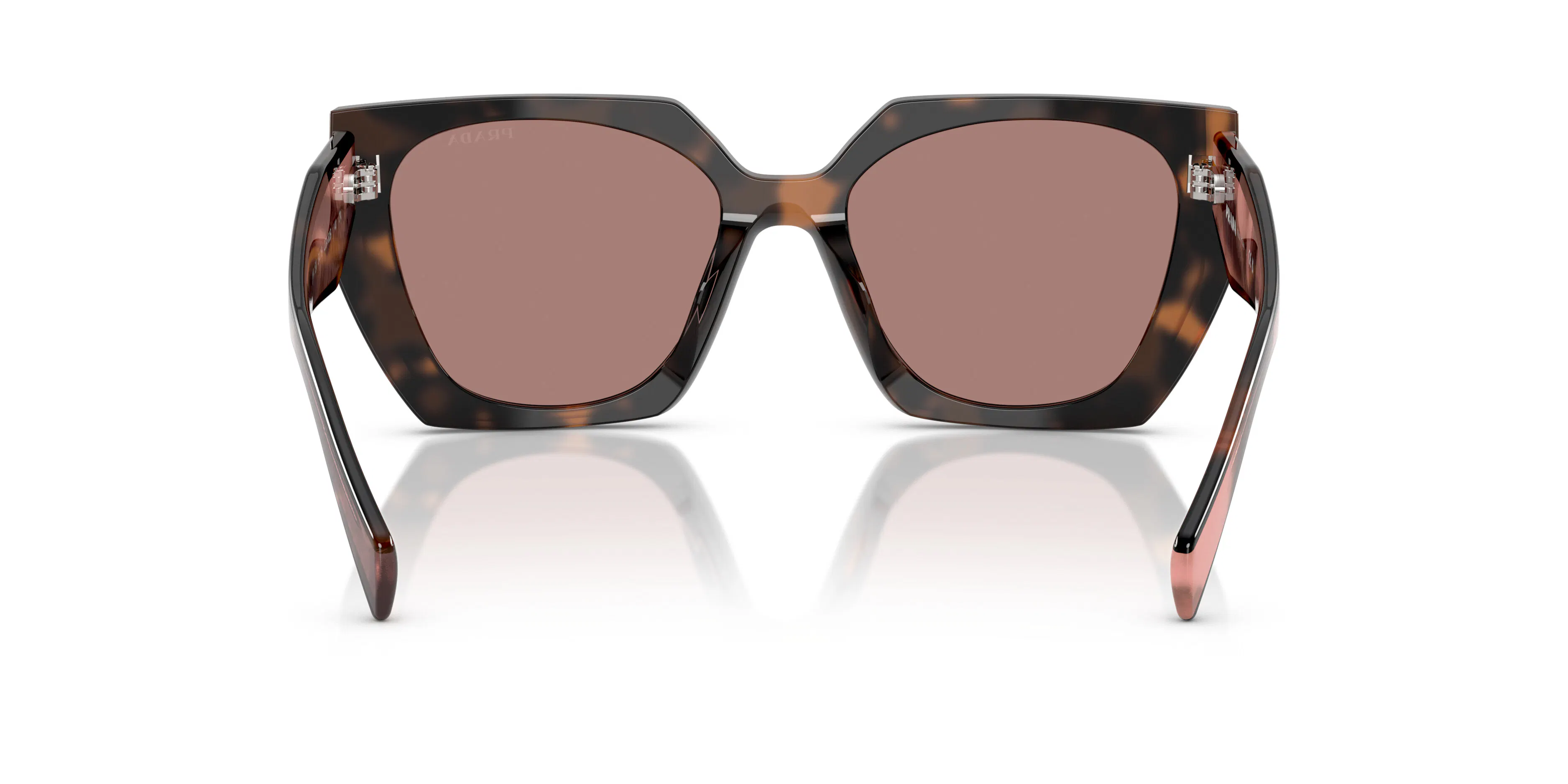 Prada 0PR 15WS 23A60B Damen Sonnenbrille in Havana und Lila | Apollo